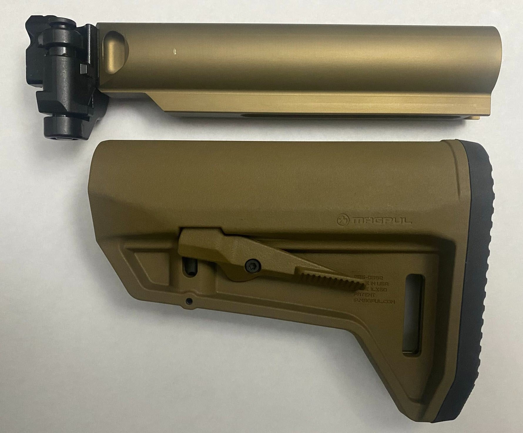 SIG MCX/MPX FOLDING STOCK - 6 POSITION LOW PROFILE w SLK STOCK - COYOT – LPGWORKS LLC