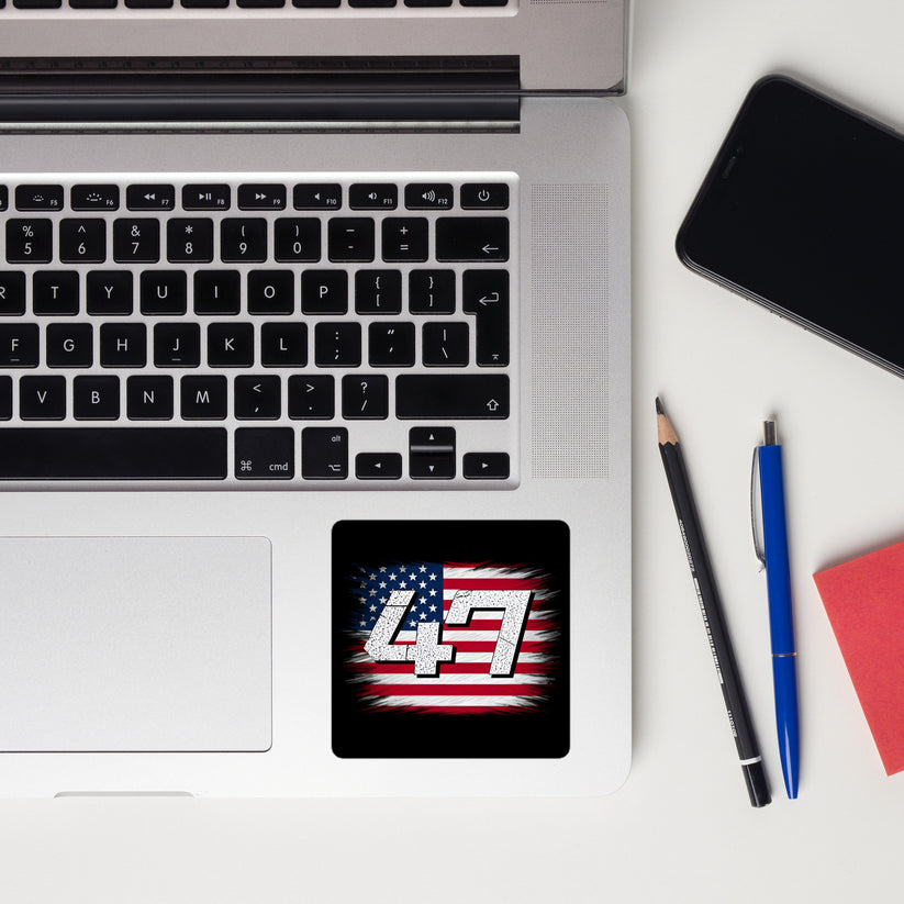 USA 47th Flag Bubble-free Sticker – LPGWORKS LLC